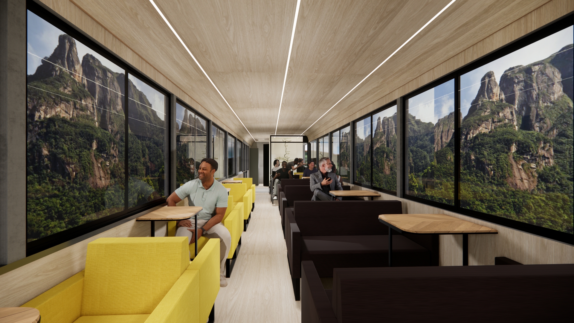 Serra Verde Express inaugura vagão inclusivo | Cidade e Cultura